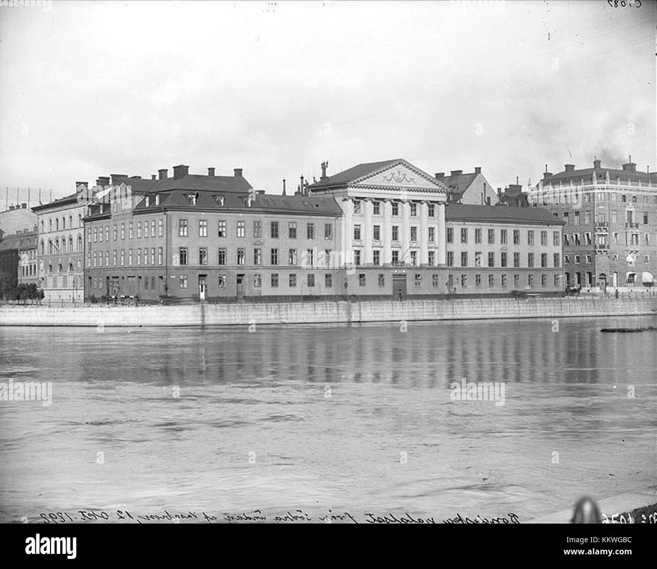 Bondeska Palatset, also known as Rosenbad, is a historical building in ...