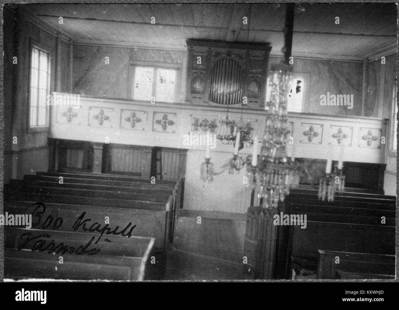Photograph of Boo Chapel, Sweden, registered in the Cultural ...