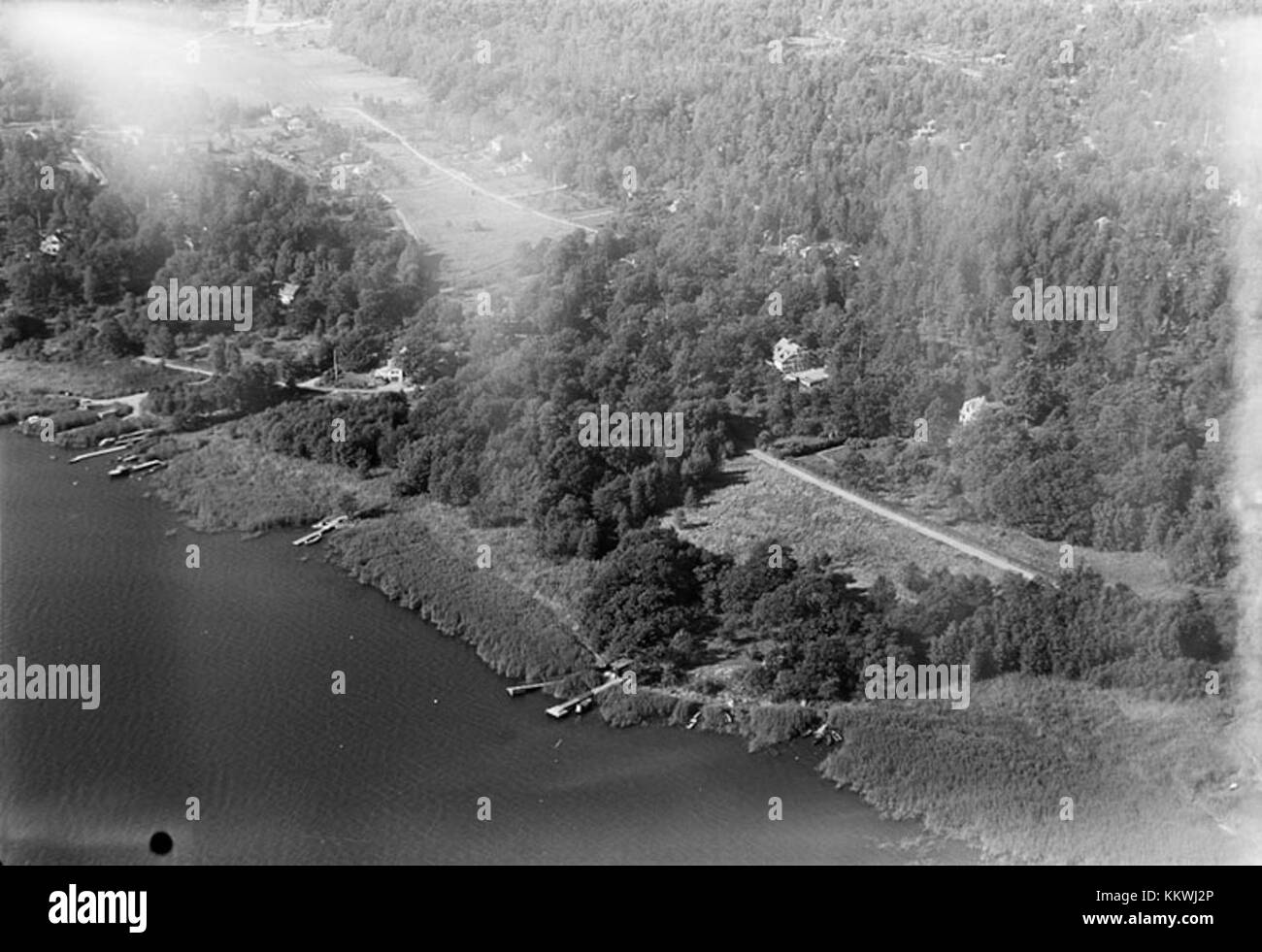 This image depicts the Boo Church, part of the Swedish cultural ...