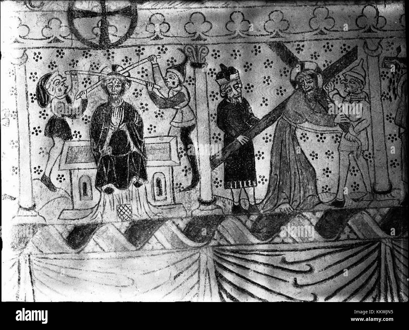 Anga Church, located on the Swedish island of Gotland, is a medieval ...