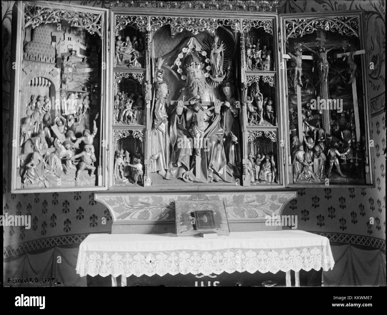 Funbo Church, located in Sweden, is a historic church with origins ...