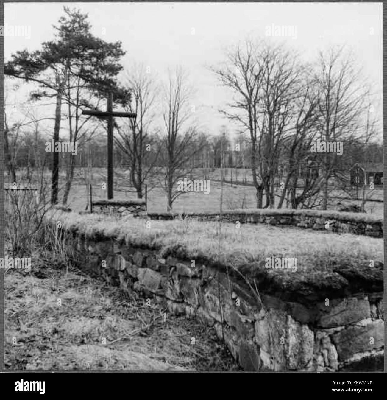 Flisby kyrkoruin KMB 16000200132582 Stock Photo - Alamy