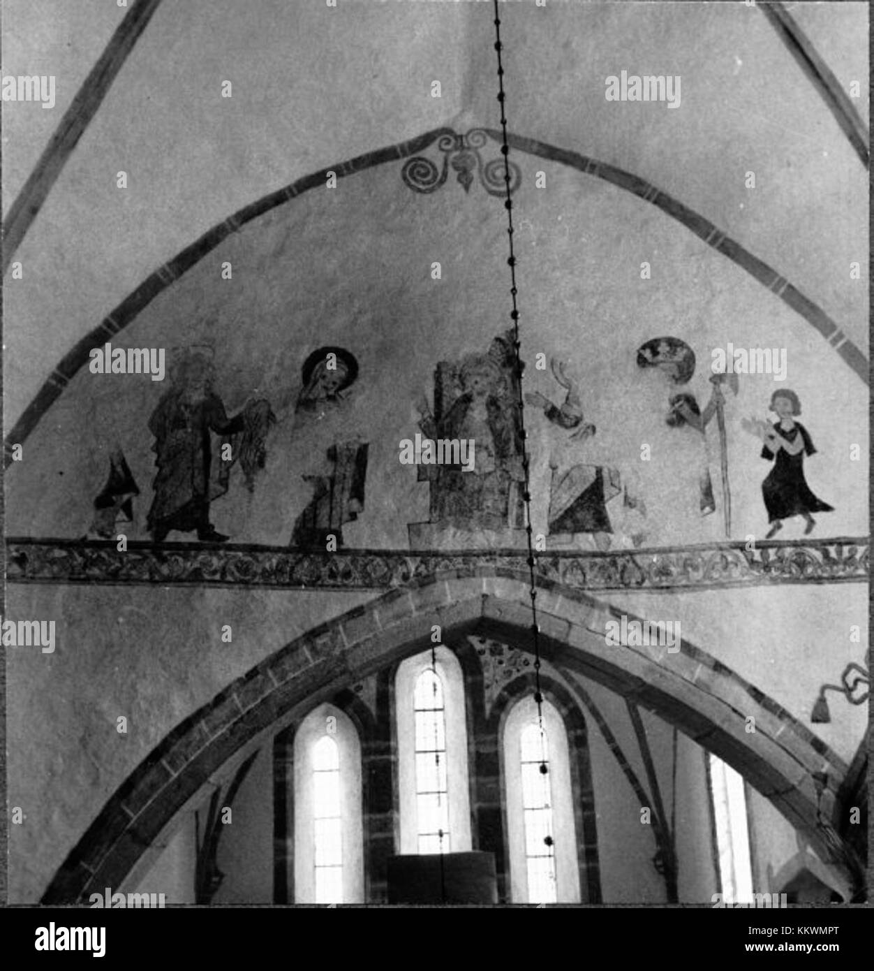 Bro kyrka, located in Bro, Sweden, is a historic church with origins ...