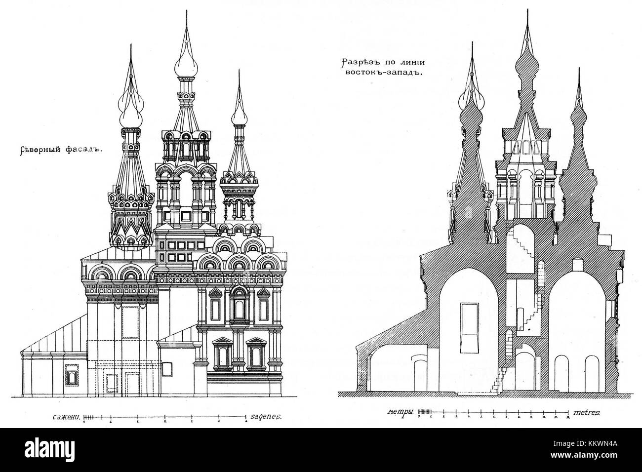 This 1890s drawing by S.U. Solovyov depicts Putinki Church in Russia ...