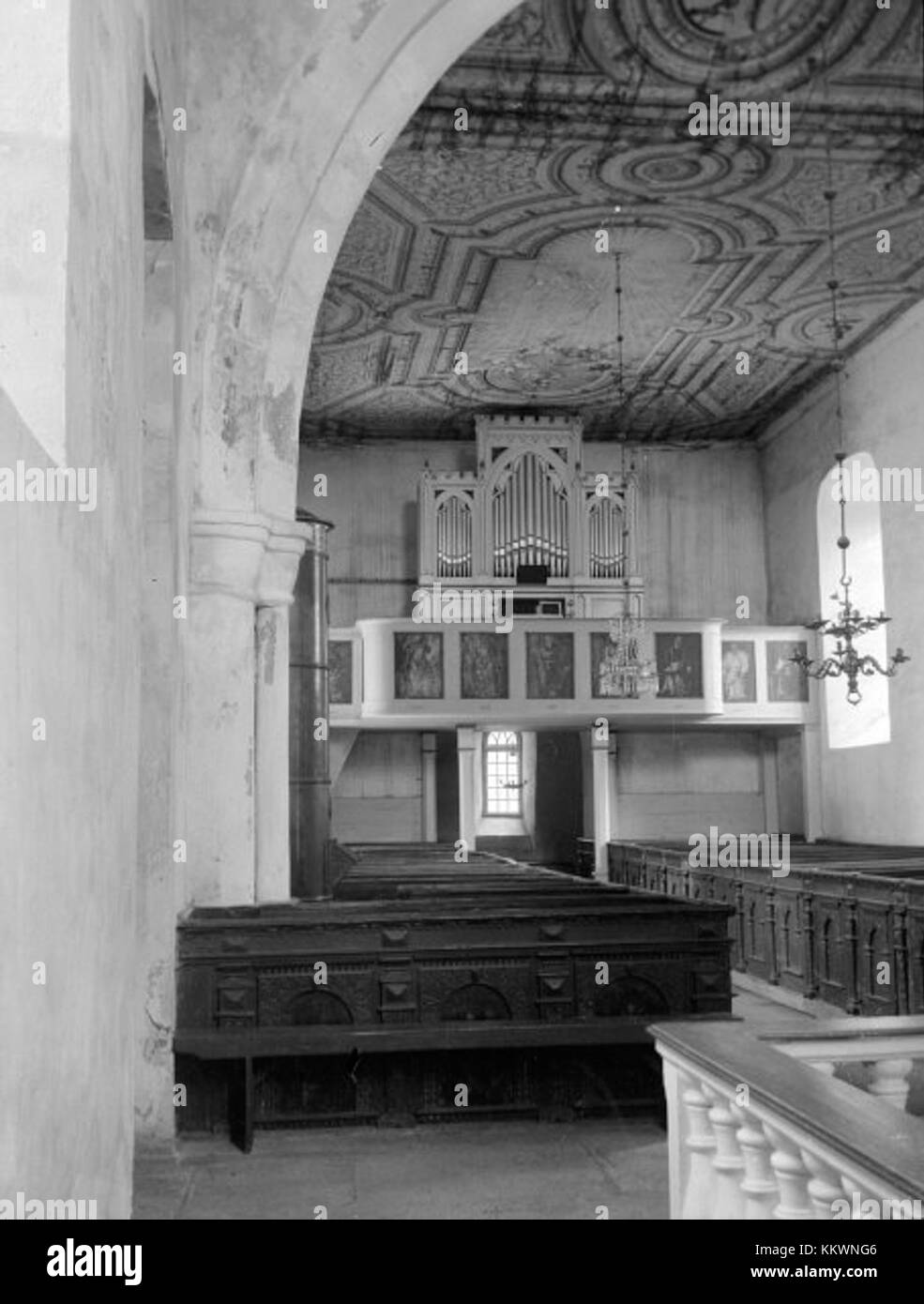 Follingbo kyrka is a historic church in Sweden, listed as KMB ...