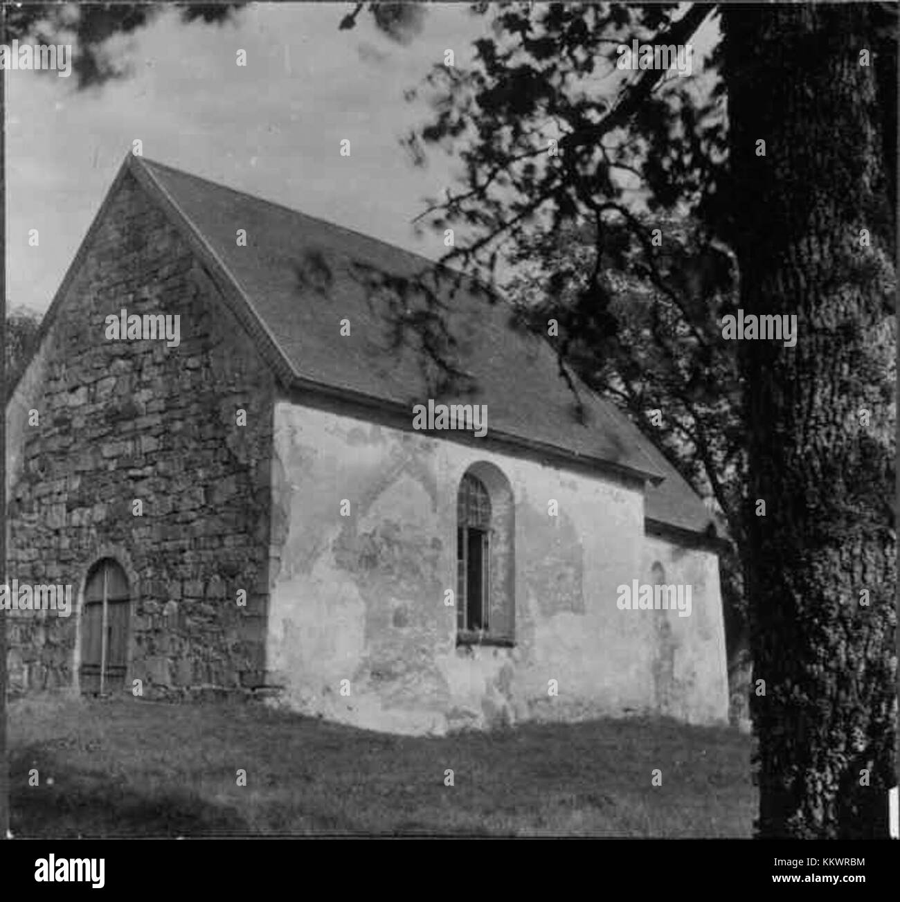 Drevs gamla kyrka is an ancient church in Sweden, known for its ...