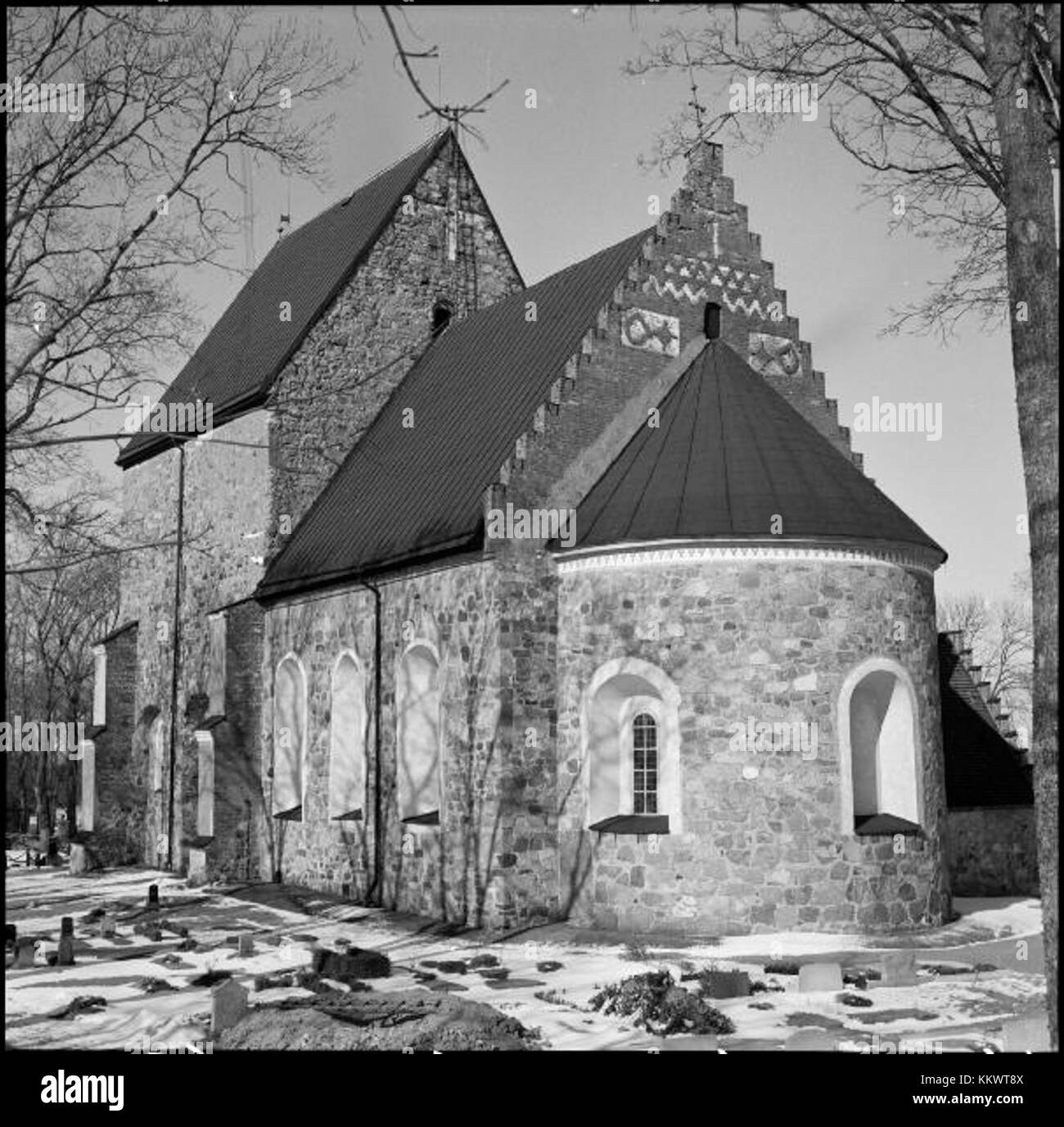 Gamla Uppsala Kyrka is a medieval church located in the historic site ...