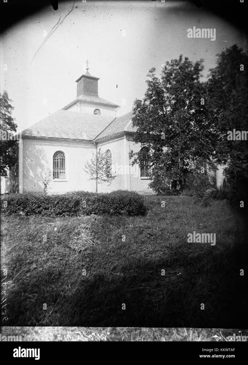 Dimbo Ottravads Church in Sweden is a historic religious building. Its ...