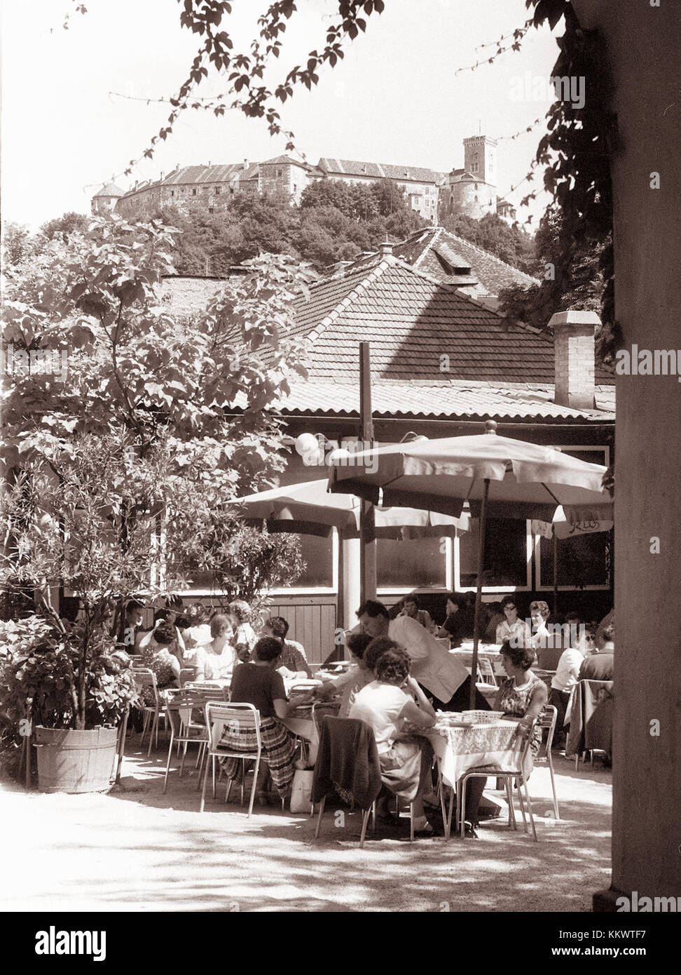 Ljubljanski grad (Ljubljana Castle) is a historic landmark located in ...