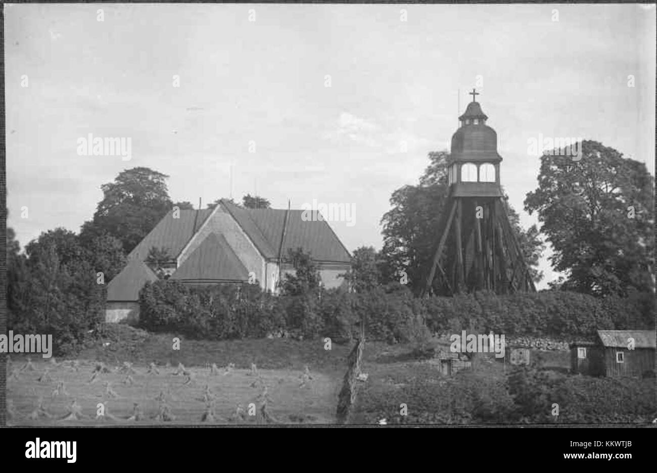 Photograph of Askeryds Church in Sweden, a historically significant ...