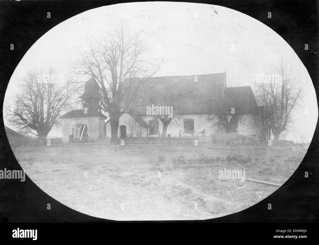 Forssa kyrka, cataloged as KMB 16000200094642, is a Swedish church ...