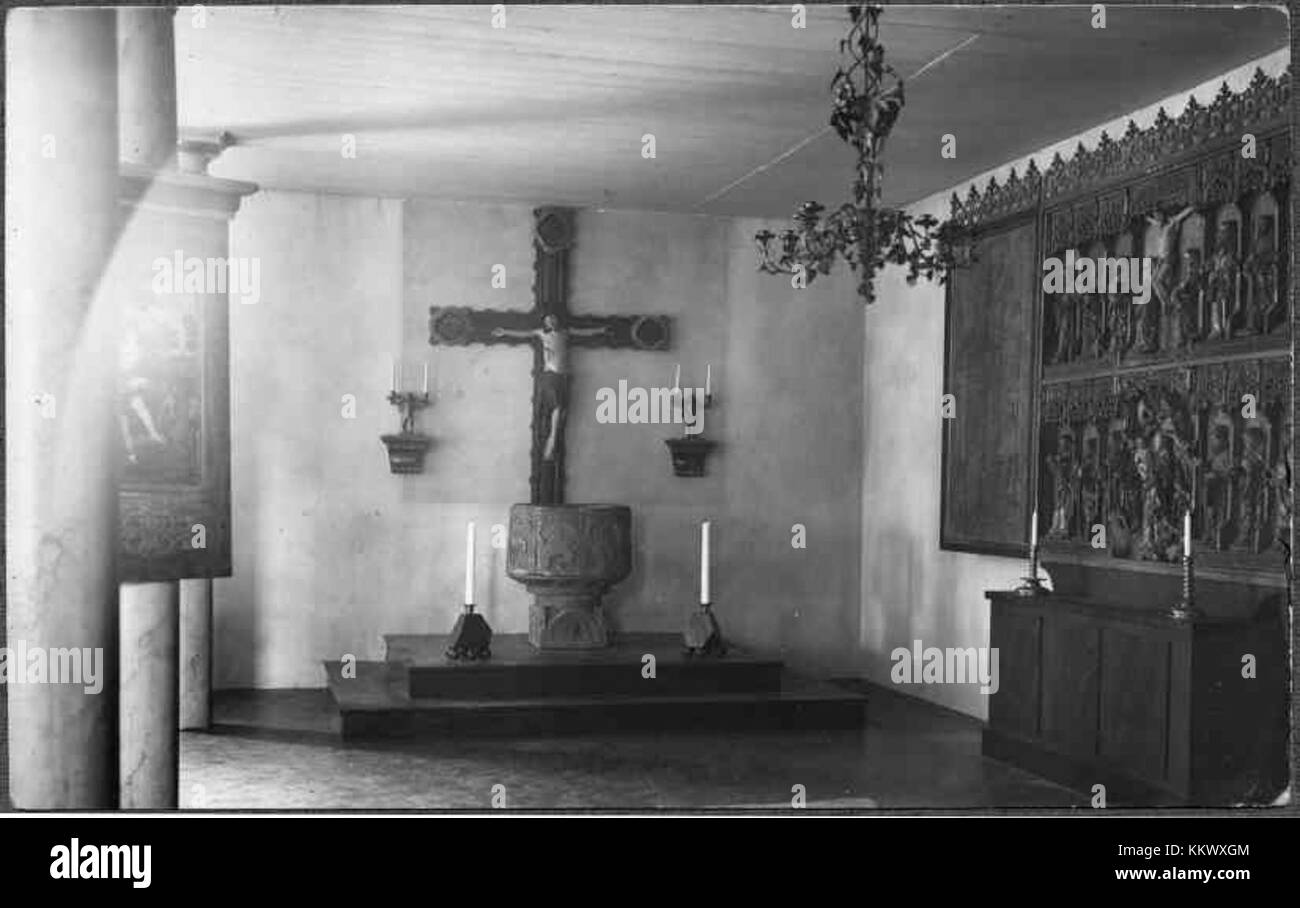 Flisby Church is located in Sweden and is cataloged under the KMB with ...