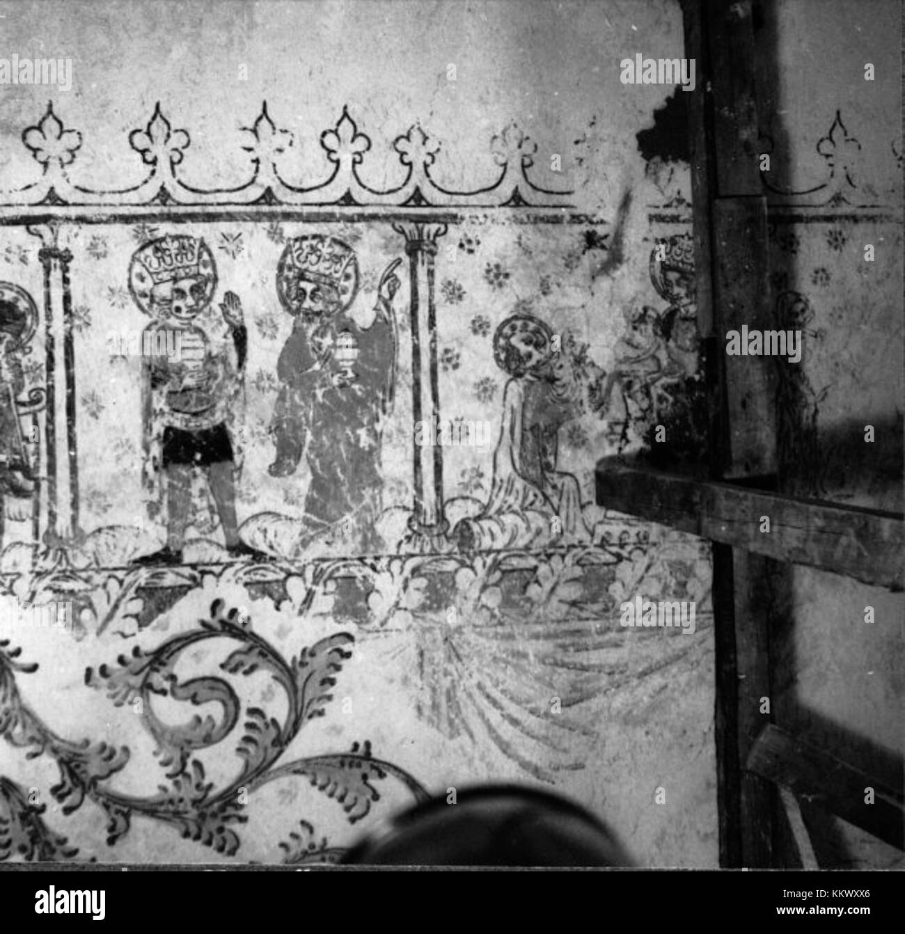 A photograph of Bro Church in Sweden, capturing its architectural ...