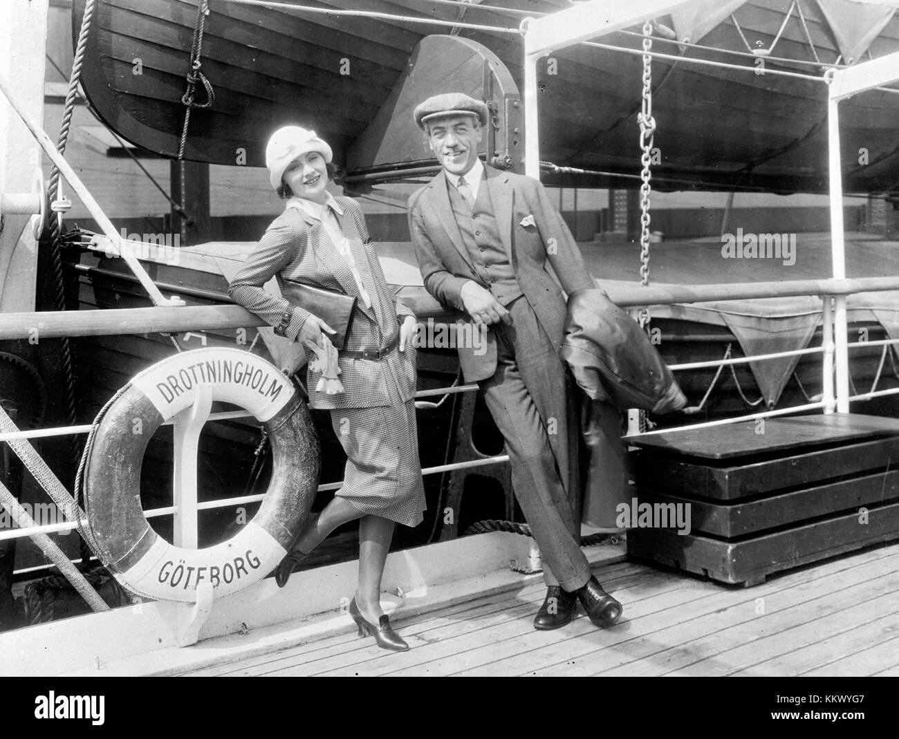 The collaboration between Greta Garbo and Norma Talmadge in early ...