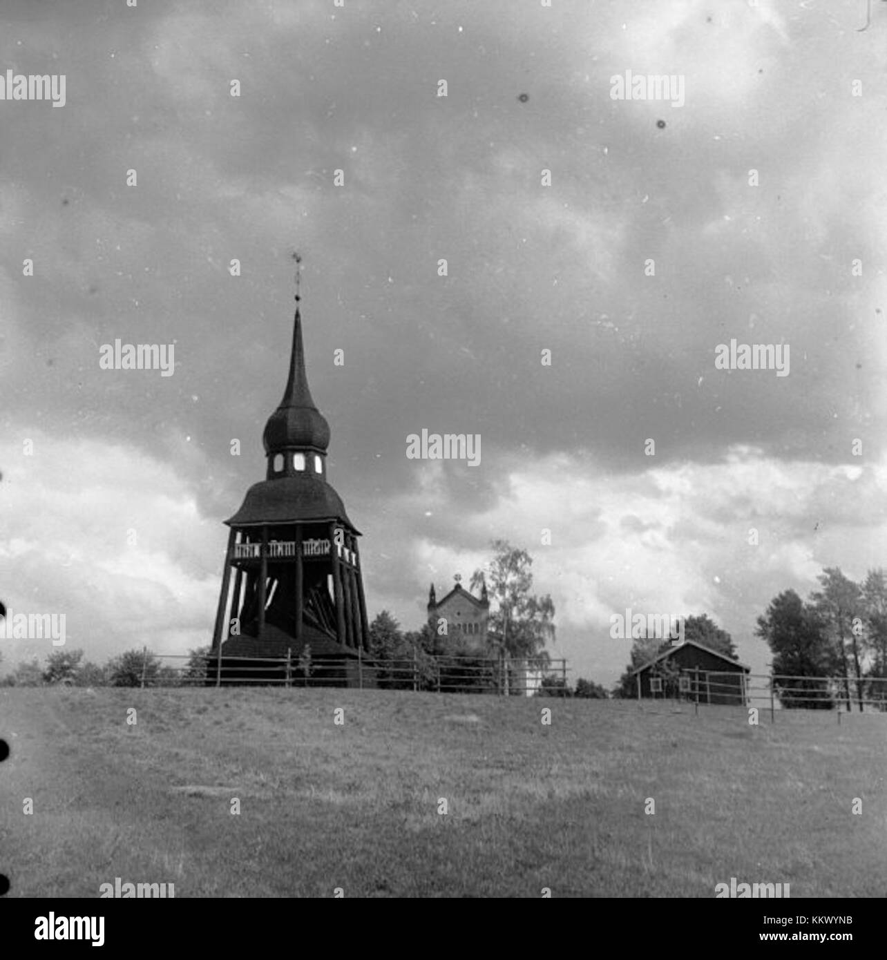 Delsbo kyrka KMB 16000200036352 Stock Photo - Alamy