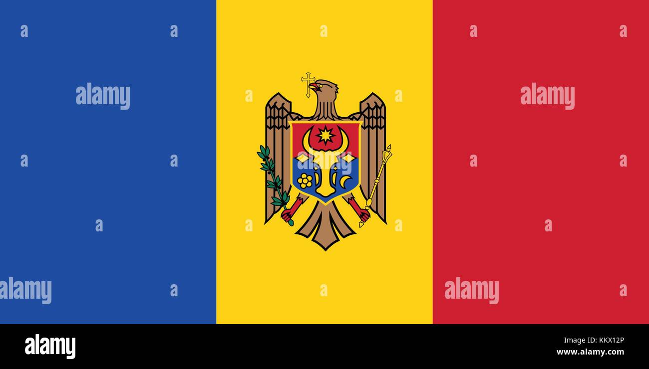 Official vector flag of Moldova Stock Vector Image & Art - Alamy