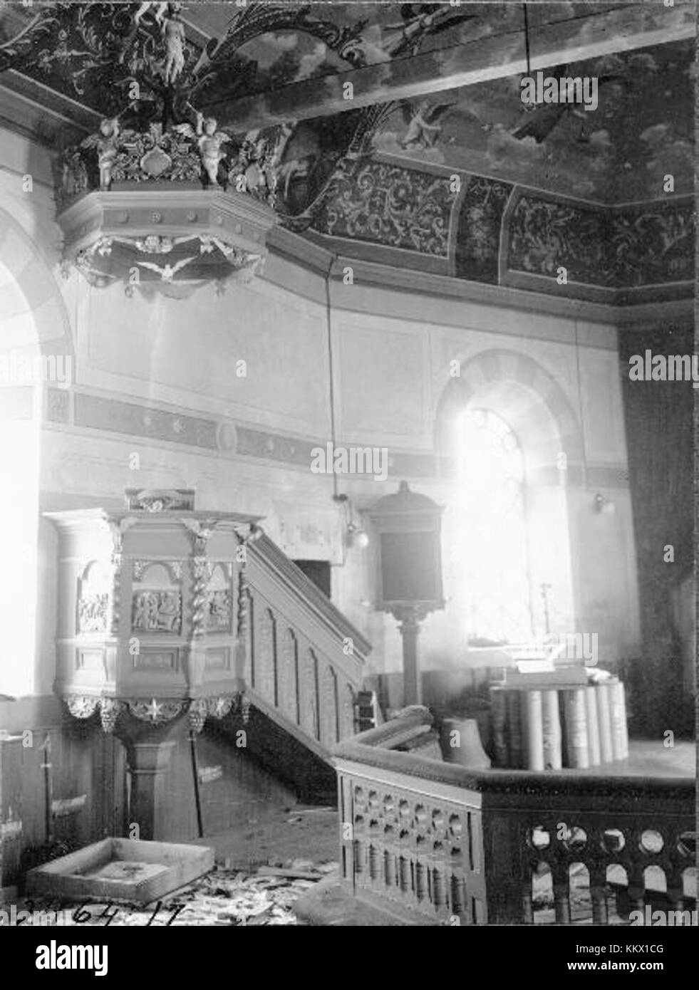 Photograph of Fors Church, cataloged as KMB 16000200154668, an ...