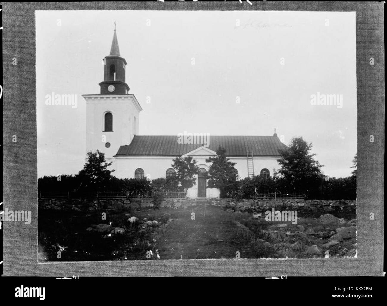 Altuna Kyrka, located in Uppland, Sweden, is a historic church with ...