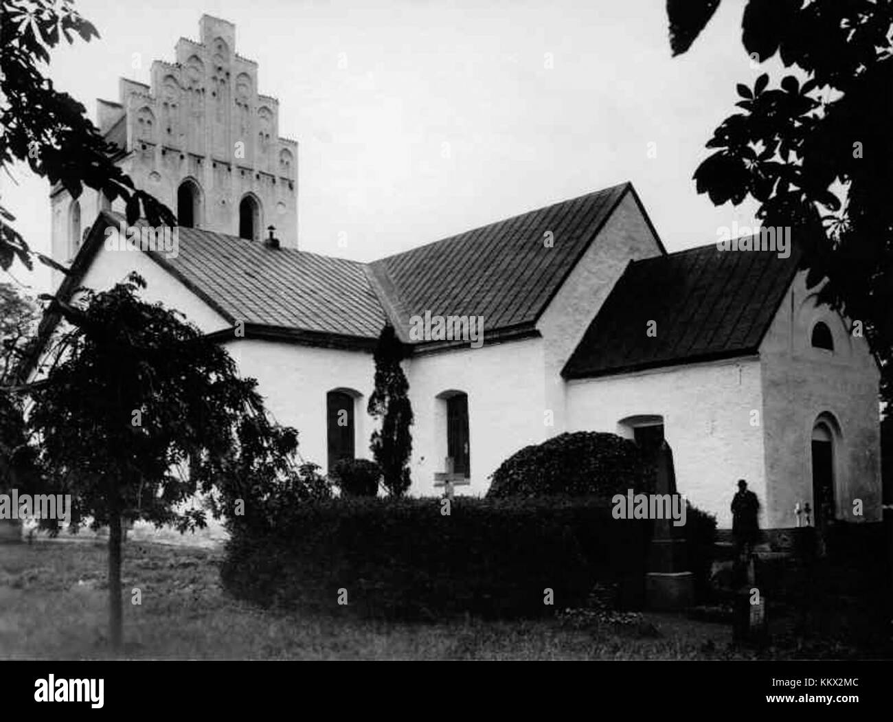 A historic church in Allerum, Sweden, documented by the Swedish ...
