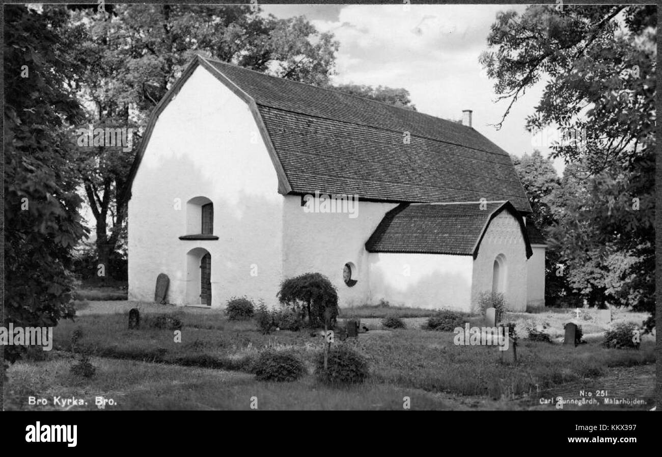 Bro kyrka is a church located in Bro, Sweden. It is known for its ...
