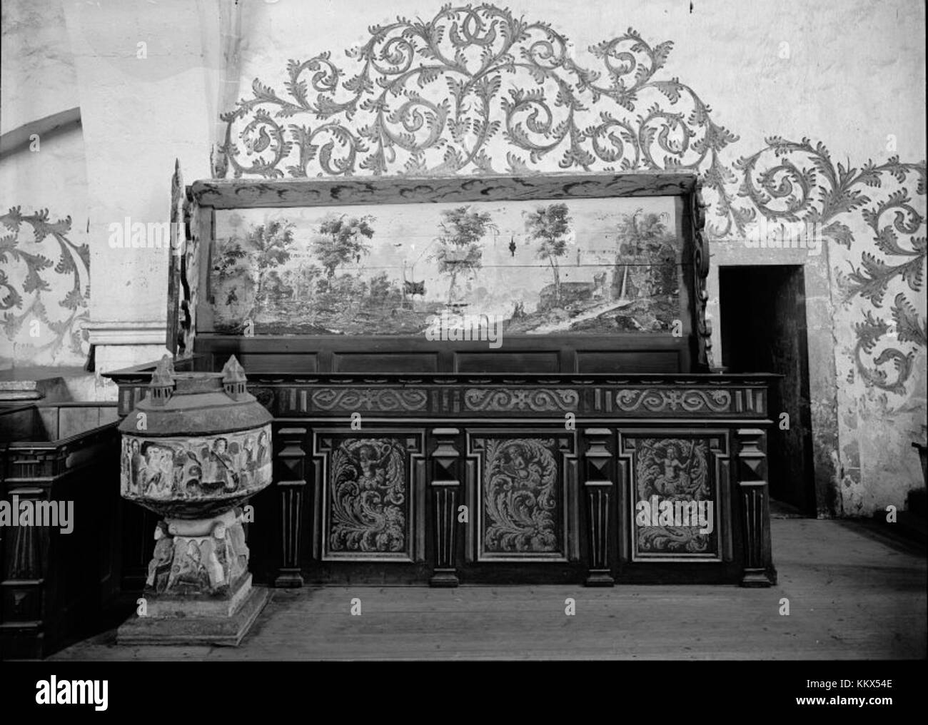 Bro Church, located in Bro, Sweden, is an early 20th-century church ...