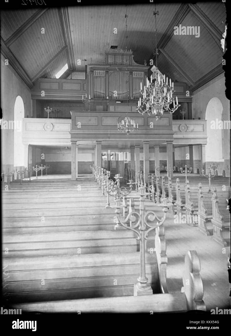 Foss kyrka KMB 16000200004181 Stock Photo - Alamy