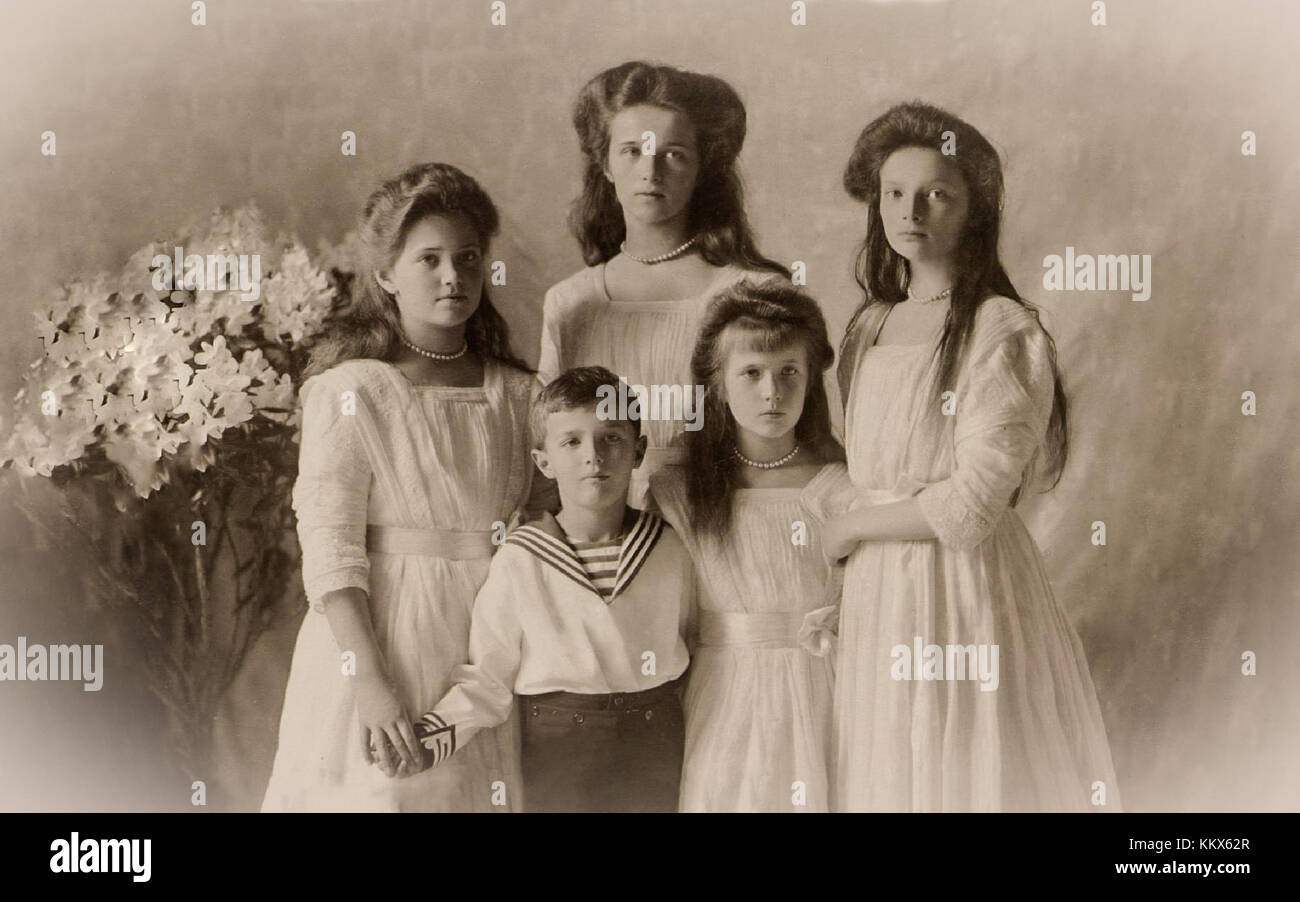 This historical image from 1910 shows OTMAA, the Russian Empress’s ...