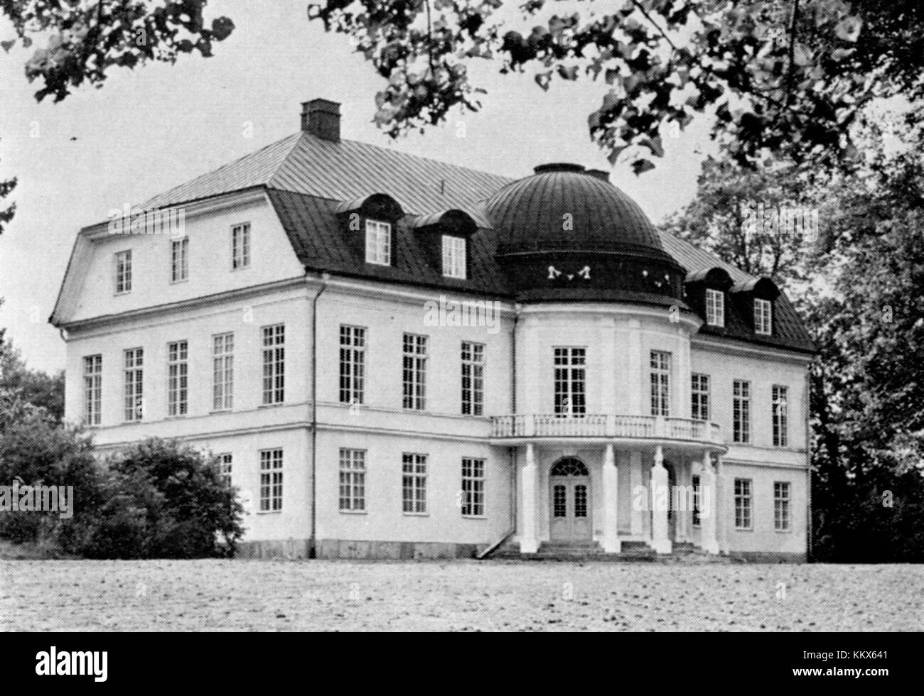 Broby huvudbyggnad, 1967 Stock Photo - Alamy