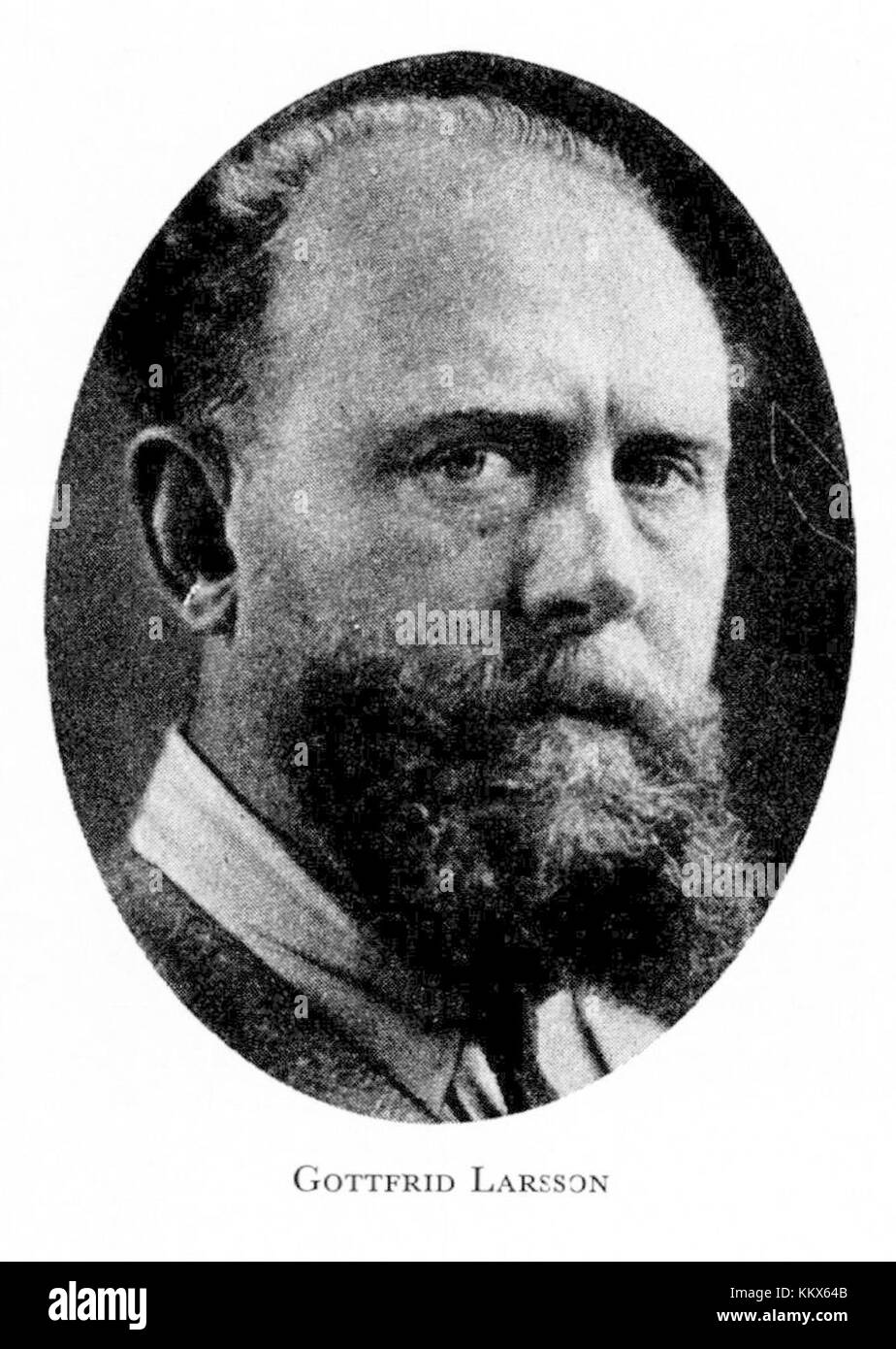 Gottfrid Larsson (portrait Stock Photo - Alamy