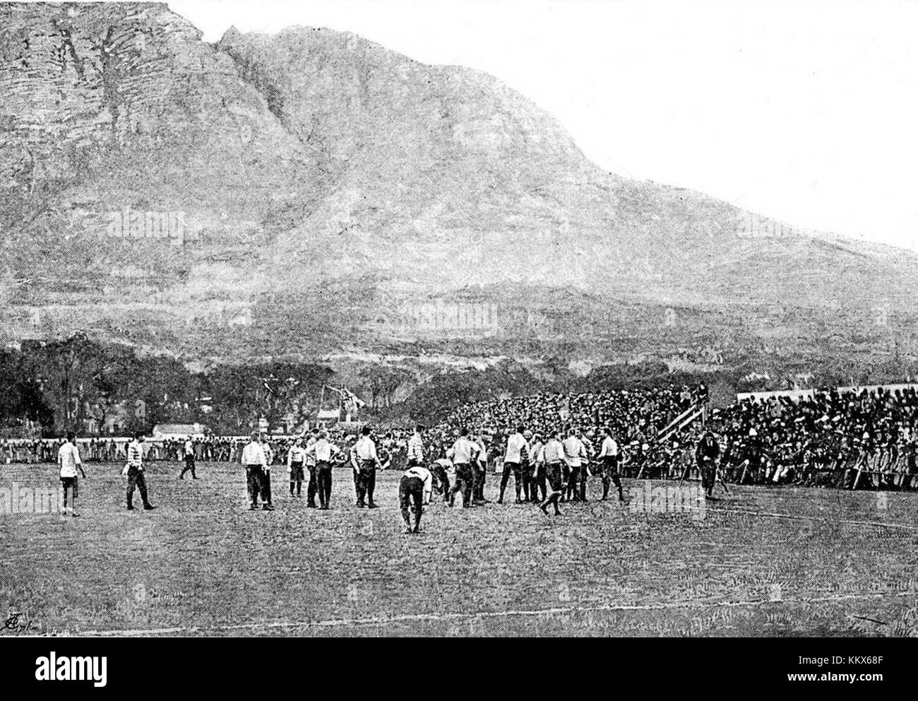 South africa england cricket Black and White Stock Photos & Images - Alamy
