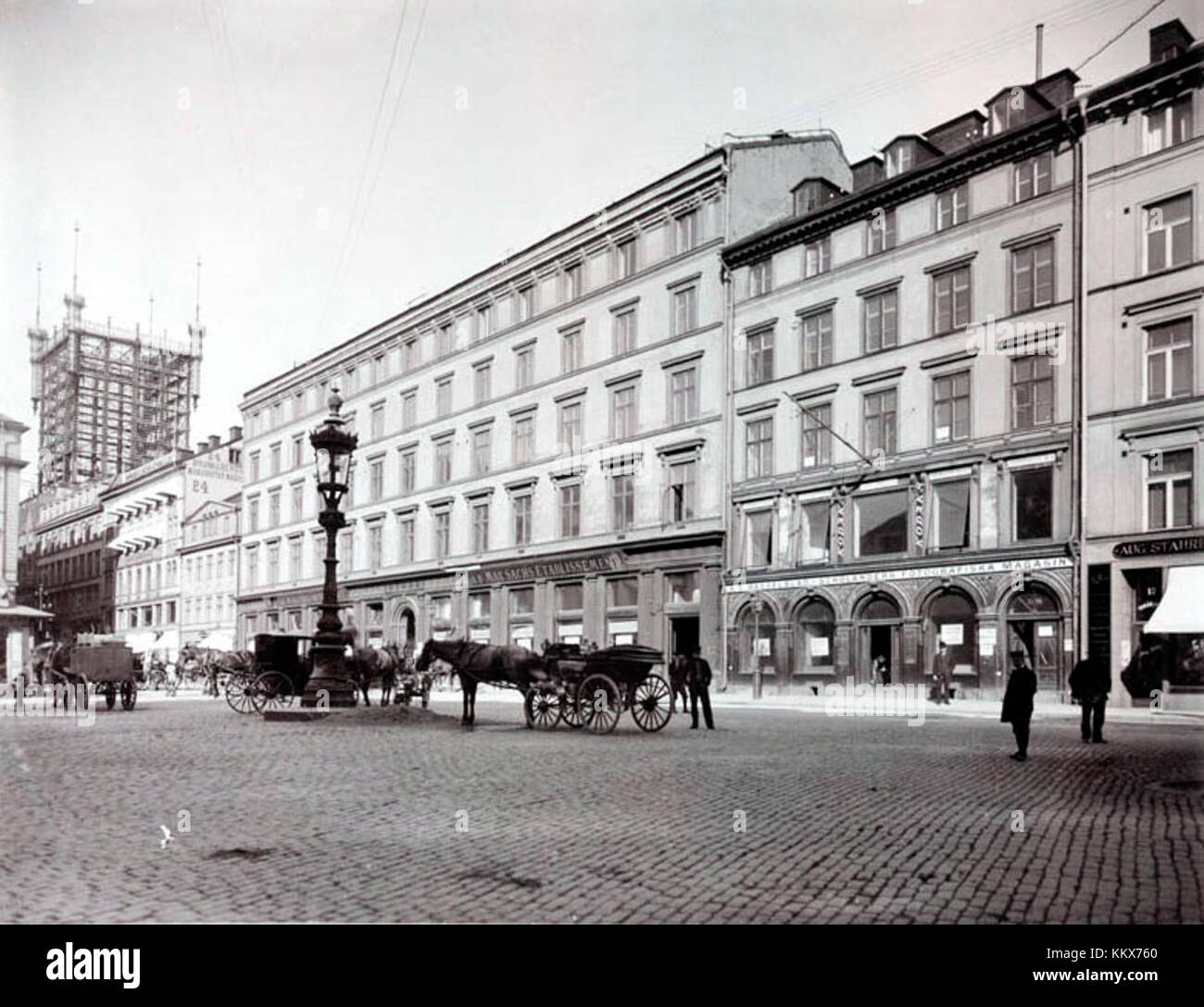 Brunkebergstorg, photographed in 1906, is a historic square in ...