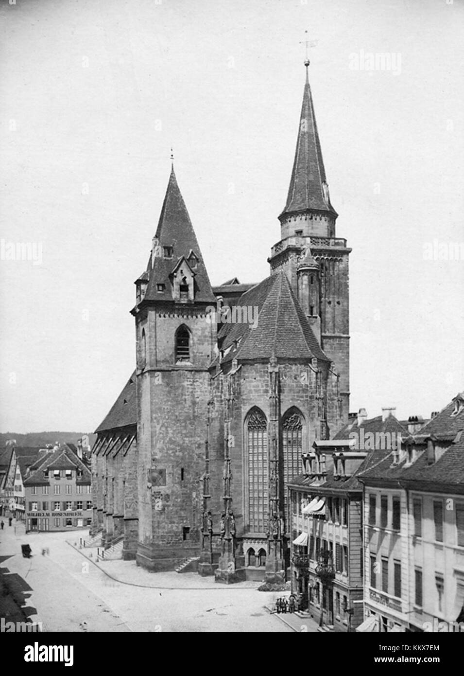 Photograph of Ansbach, a town in Bavaria, Germany, showcasing its ...