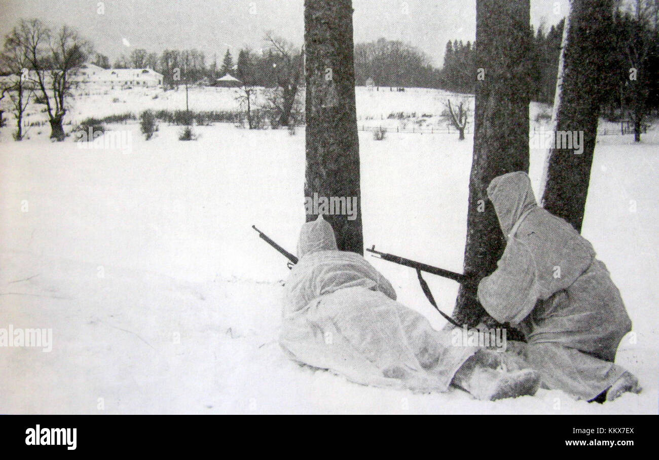 In December 1941, Soviet scouts were stationed near Yasnaya Polyana ...