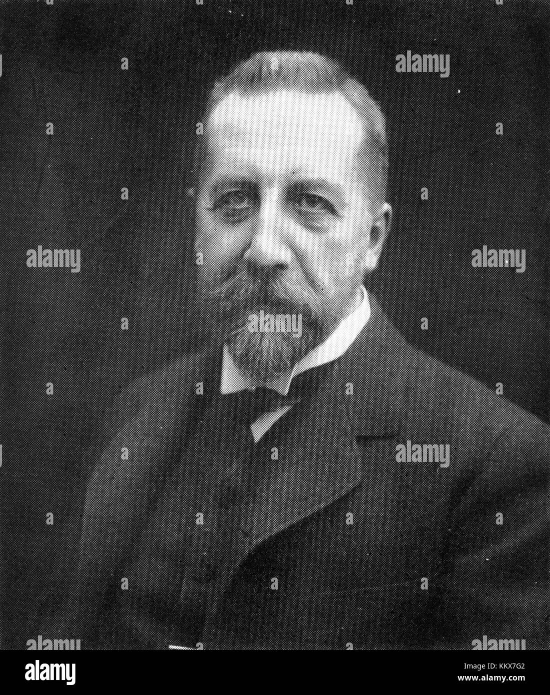 A portrait of Christian Michelsen, a significant historical figure ...