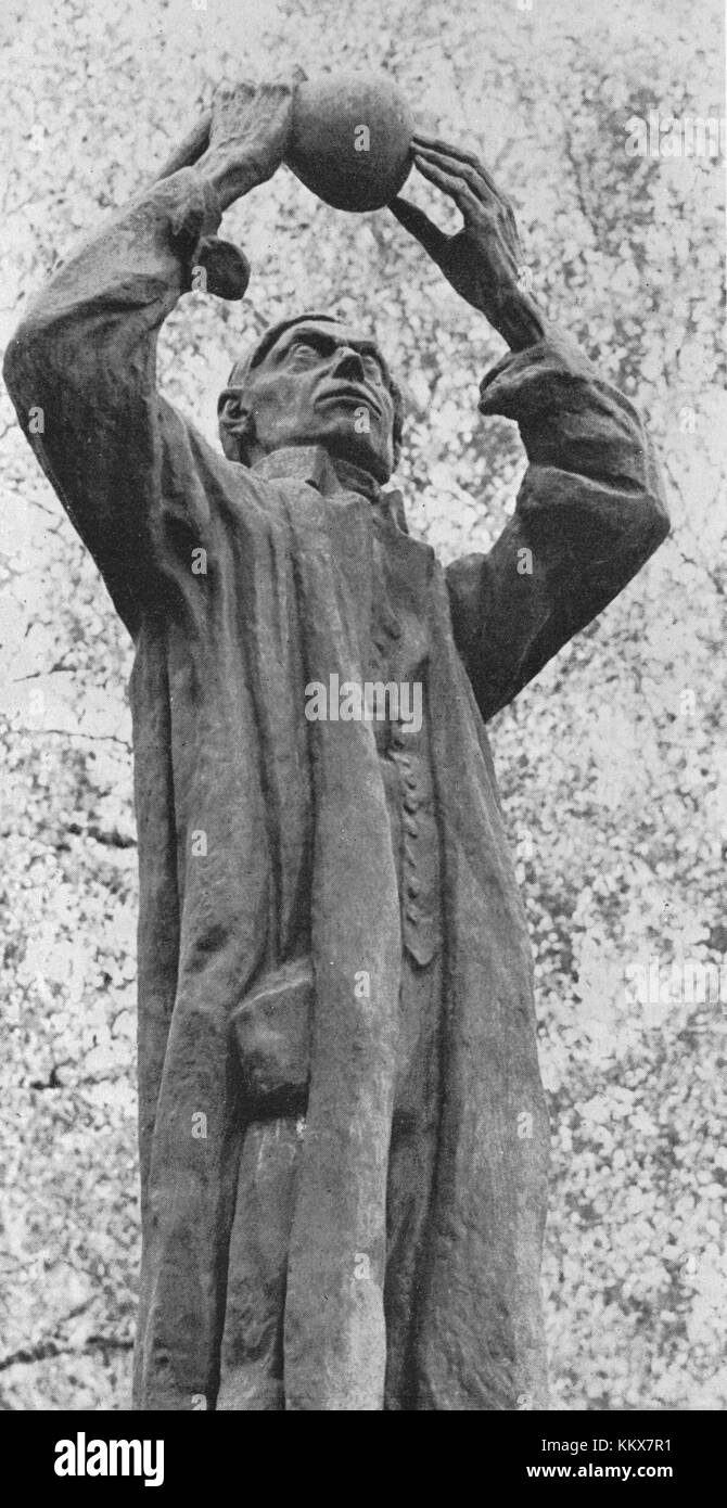 The statue of Carl Vilhelm Scheele is a tribute to the Swedish chemist ...