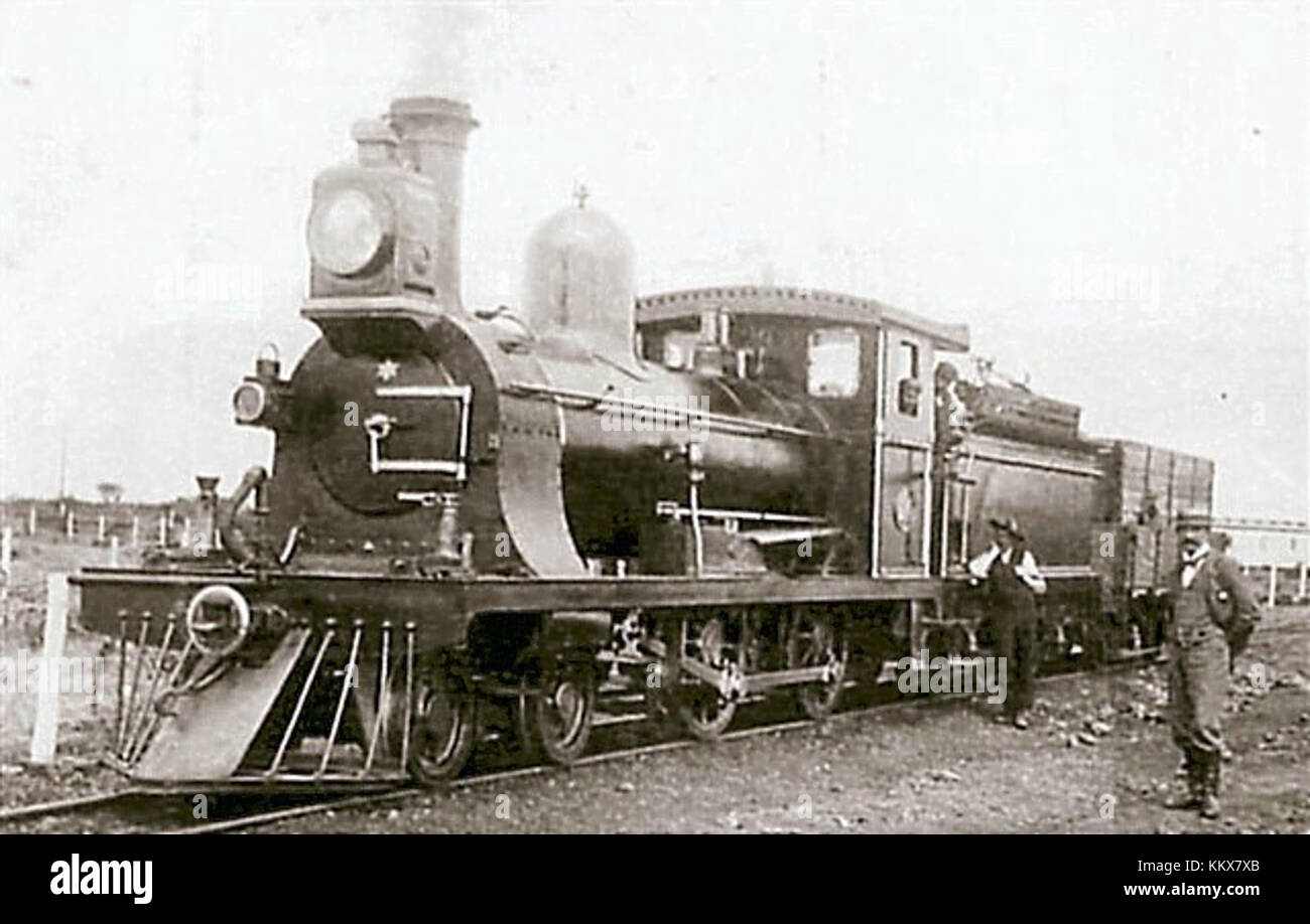 The CGR 3rd Class 4-4-0 No. 114 is a historic steam locomotive built in ...
