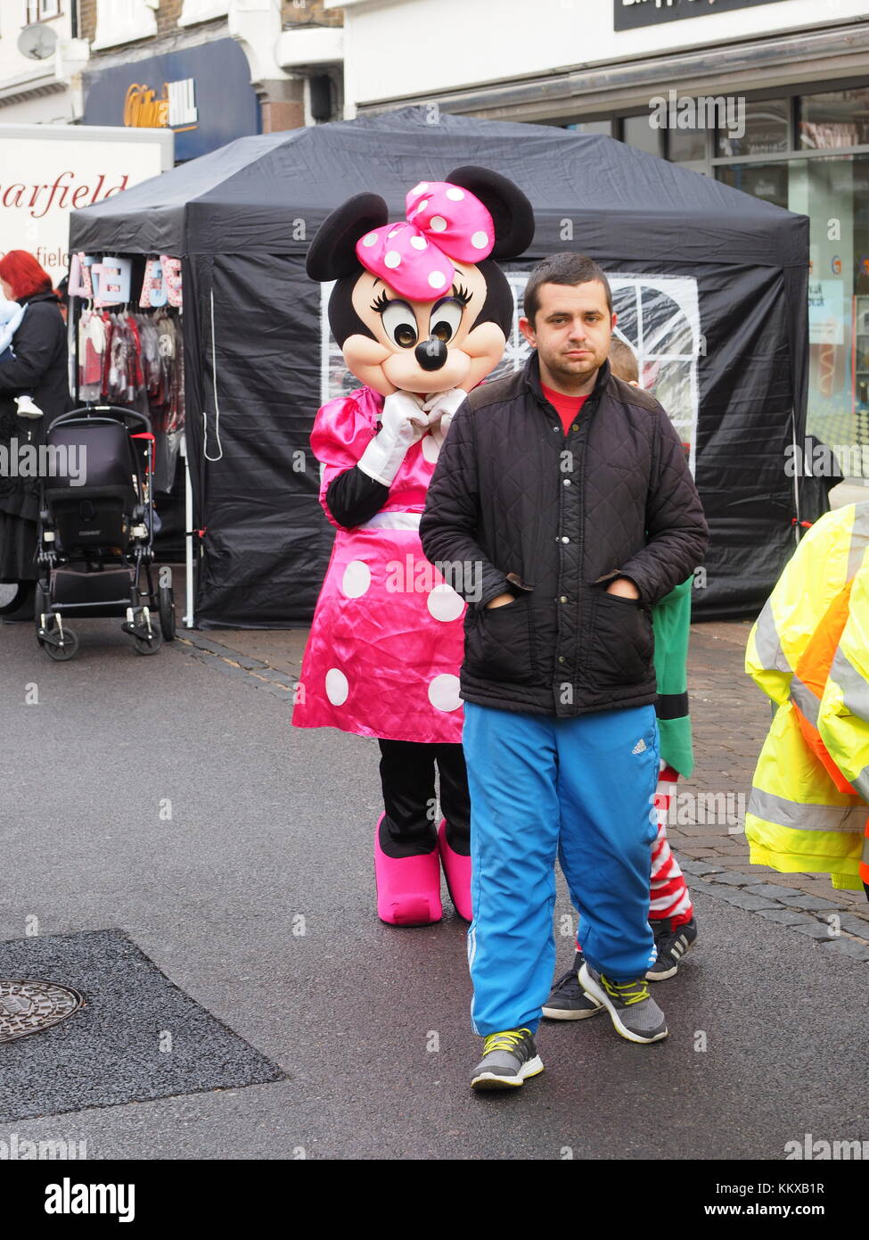 Sheerness, Kent, UK. 2nd Dec, 2017. The high street in Sheerness was ...