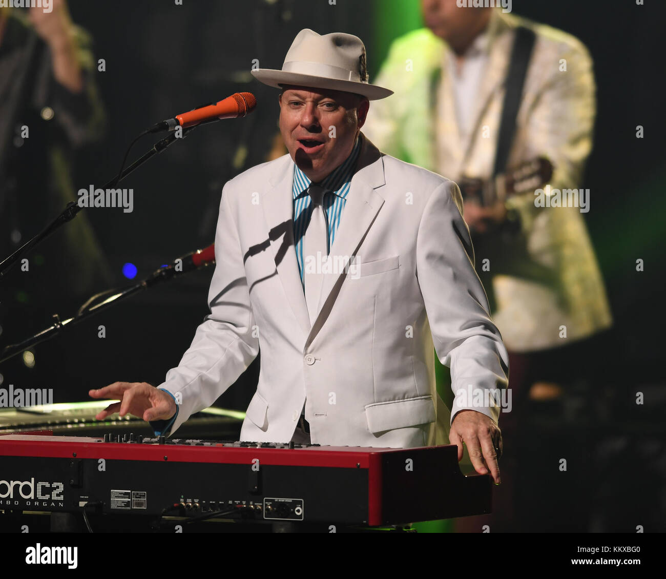 Fort Lauderdale, FL, USA. 01st Dec, 2017. Raul Malo of The Mavericks ...