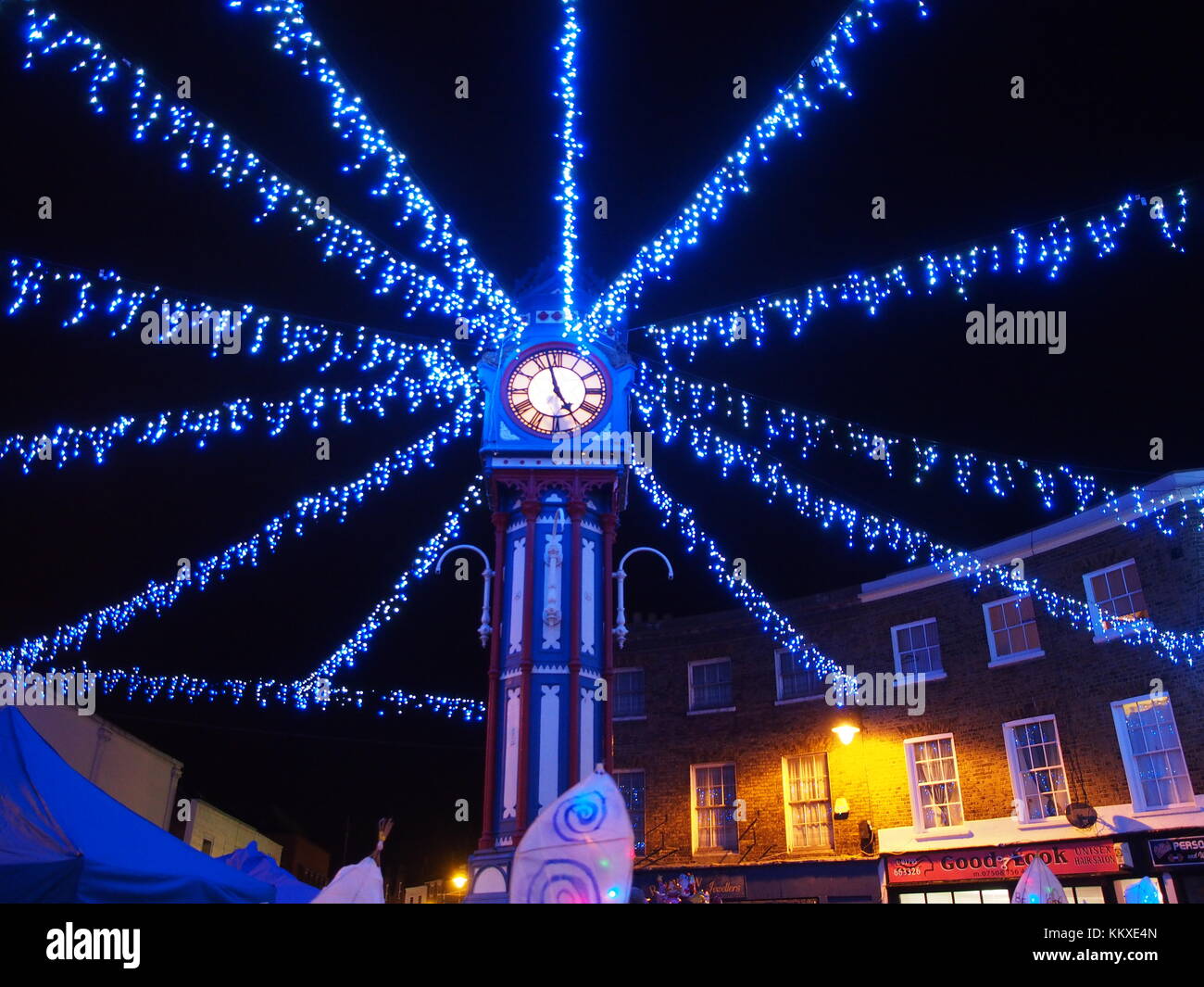 Sheerness, Kent, UK. 2nd Dec, 2017. Sheerness high street was filled ...