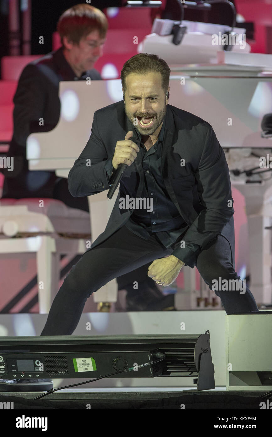 Brighton, UK. 2nd Dec, 2017. Michael Ball and Alfie Boe performing The Together Again Tour at ...