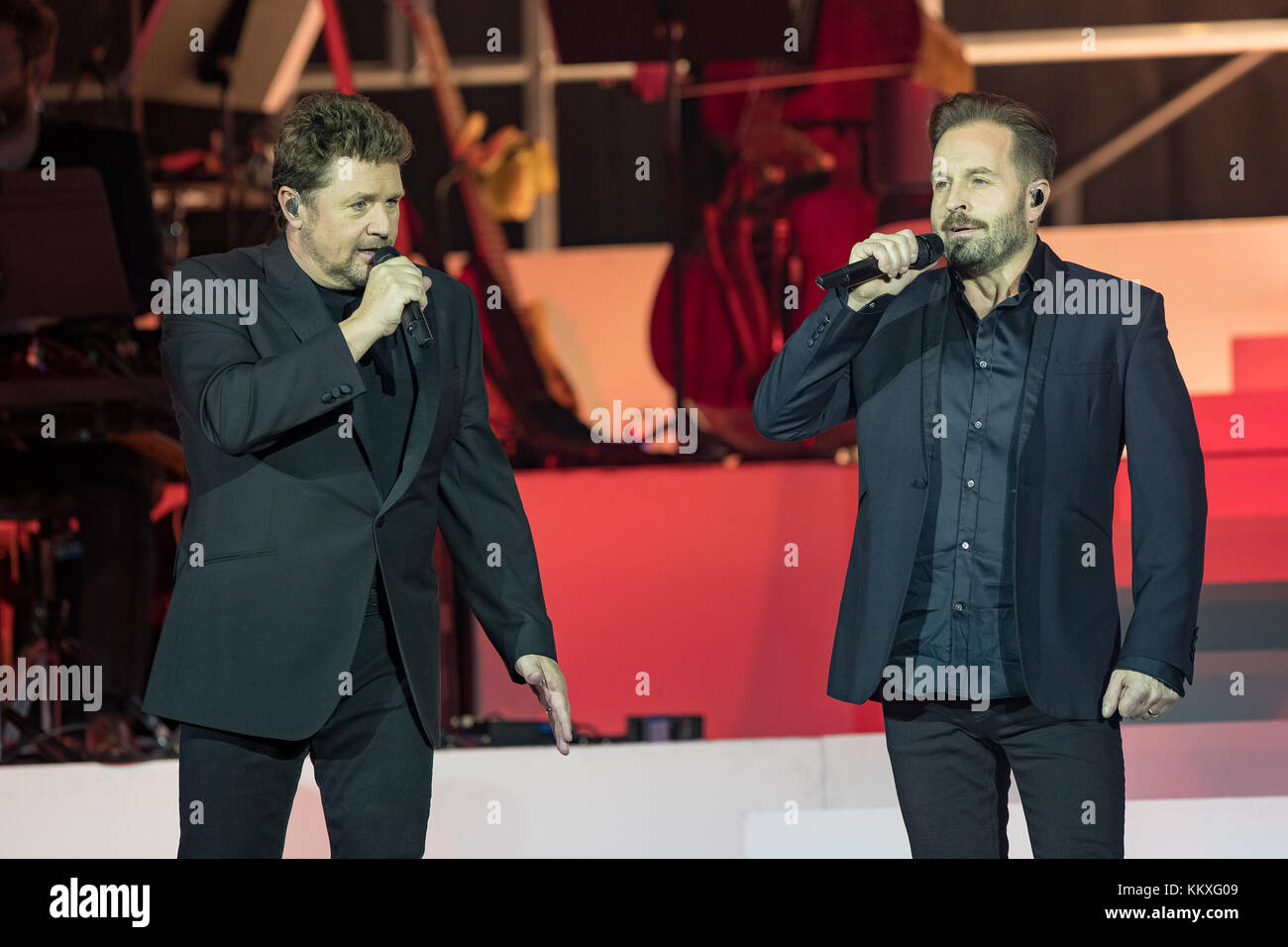 Brighton, UK. 2nd Dec, 2017. Michael Ball and Alfie Boe performing The Together Again Tour at ...
