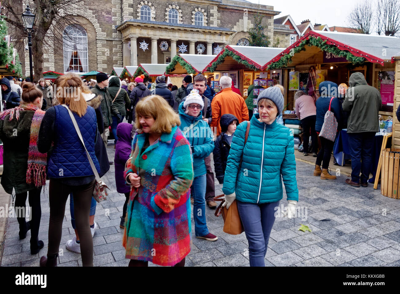 Salisbury christmas market 2017 hi-res stock photography and images - Alamy