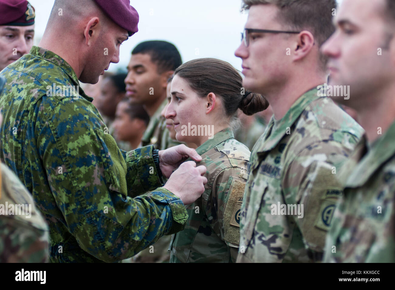 Canadian paratroopers hi-res stock photography and images - Alamy