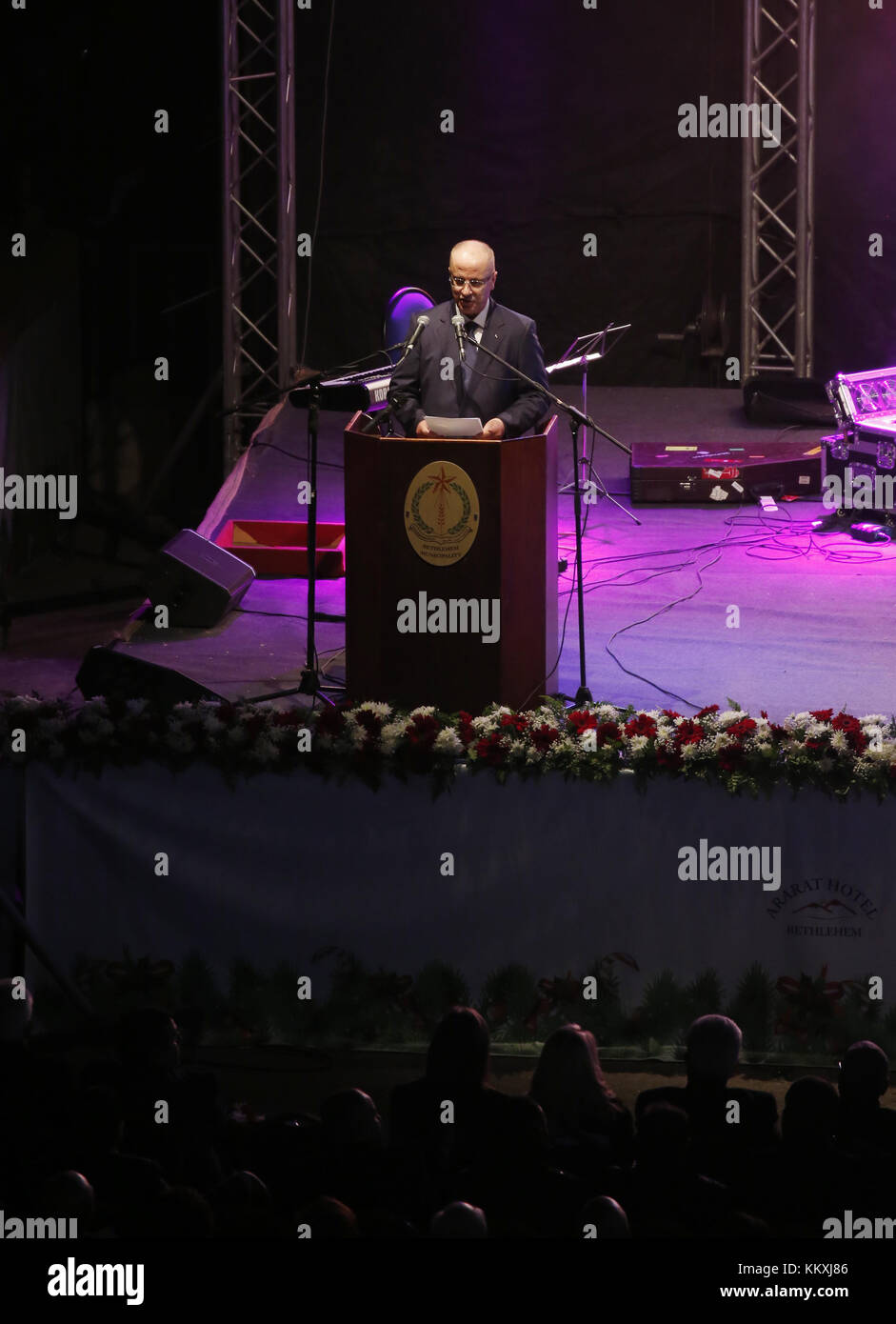 Bethlehem, West Bank, Palestinian Territory. 2nd Dec, 2017. Palestinian ...