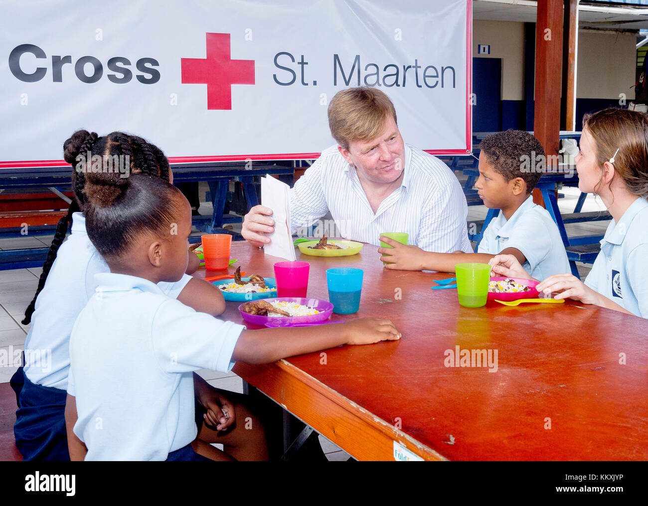 Philipsburg, Netherlands. 02nd Dec, 2017. King Willem-Alexander of The ...