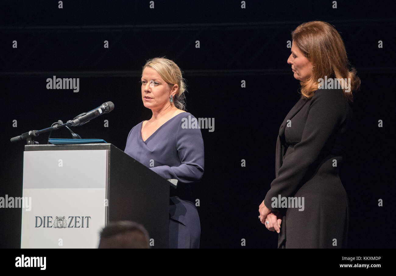 Hamburg, Germany. 03rd Dec, 2017. Sabine Roder, founding member of ...
