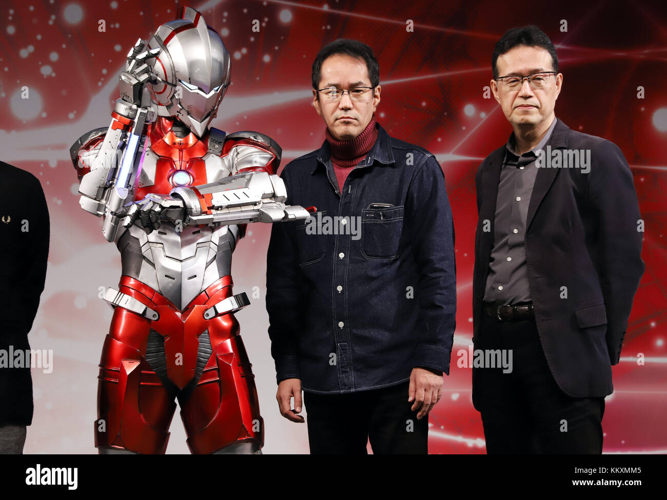 Chiba, Japan. 1st Dec, 2017. Japanese animation directors Kenji ...