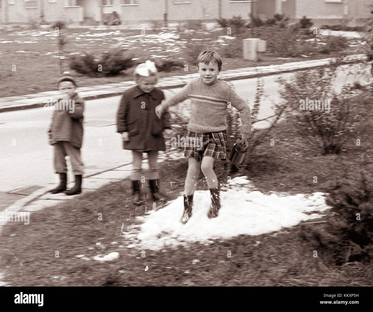 1960s historical children playing on hi-res stock photography and ...