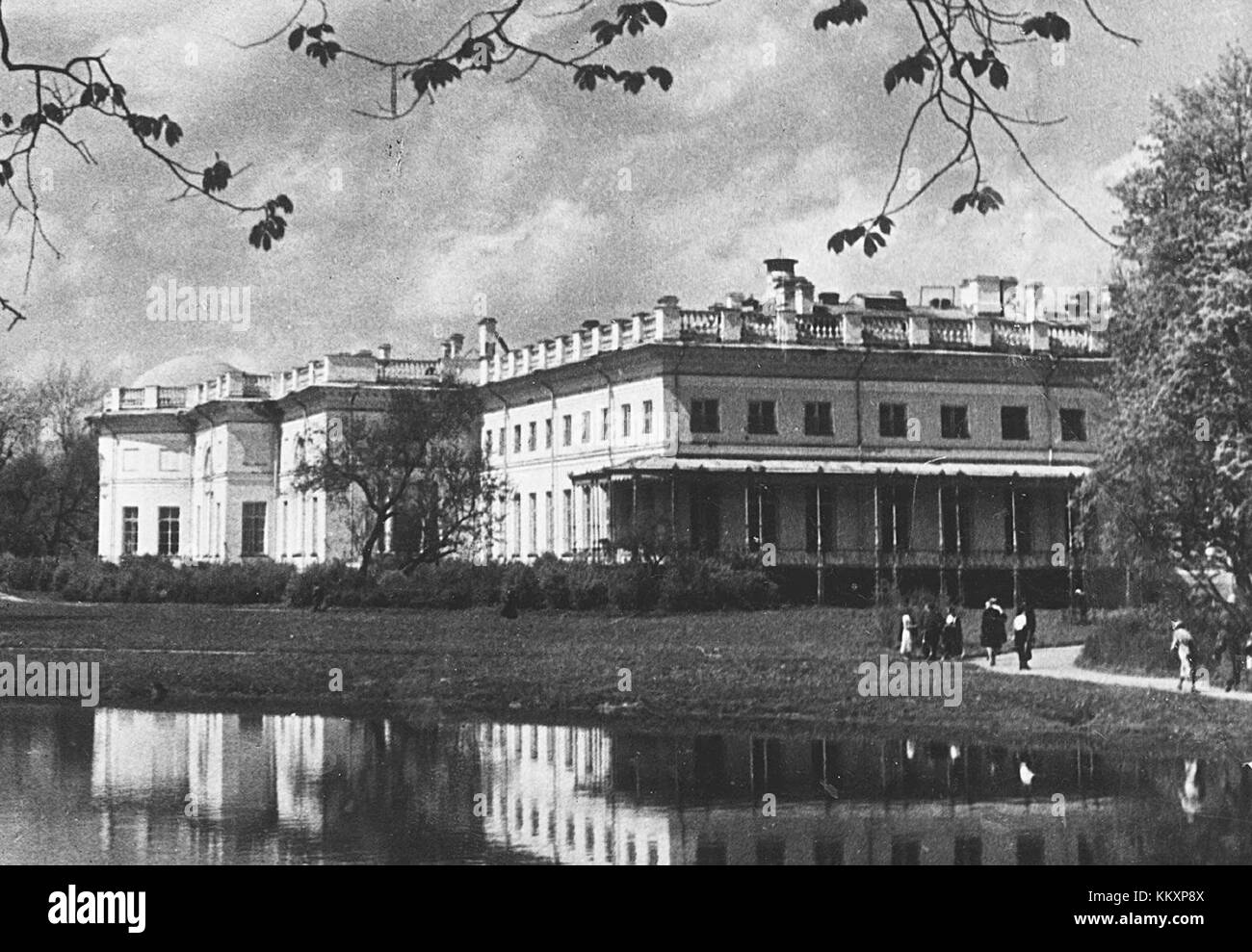 Alexander Palace Balcony View Stock Photo - Alamy