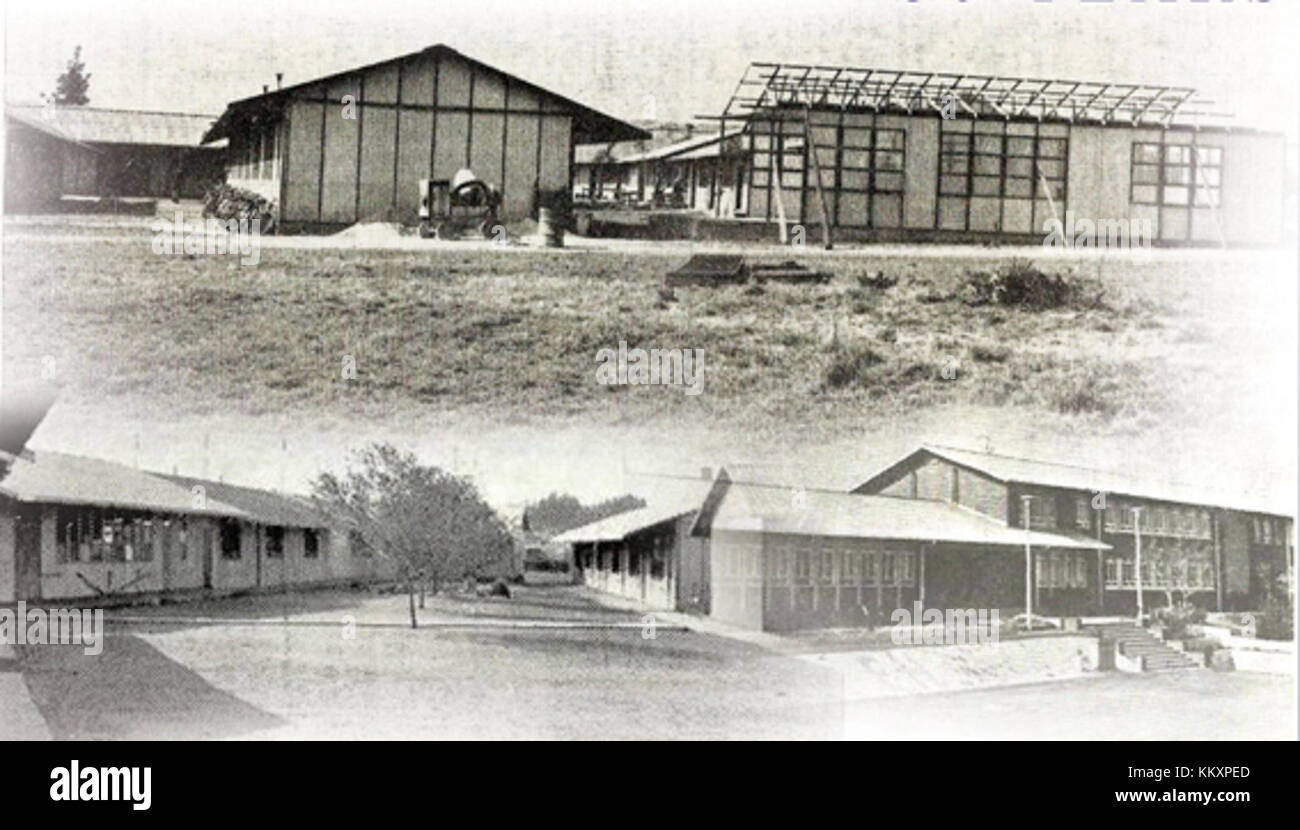 Edenvale High School Old school Building Stock Photo - Alamy